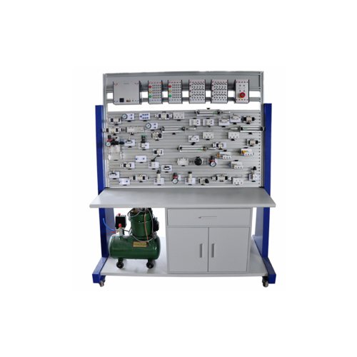 PLC Electro-Pneumatic Training Workbench, Teaching Equipment ...