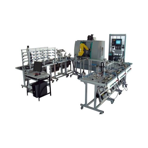 Flexible Manufacture System With CNC, Didactic Equipment, Mechatronics ...