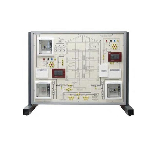 Demonstration Panel For The Electric Testing Carried Out In A Building ...